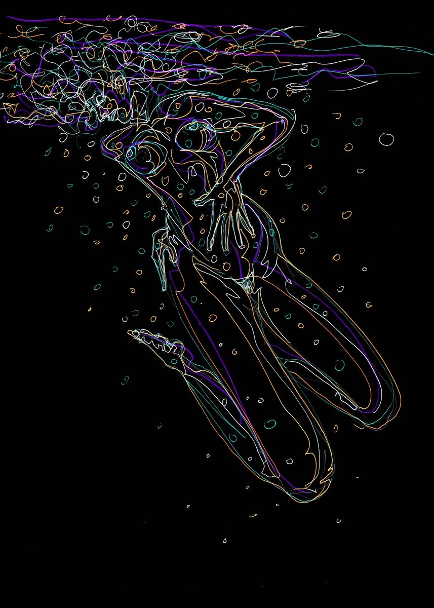 'Void 1 ' Poster by johngrahamart | Displate