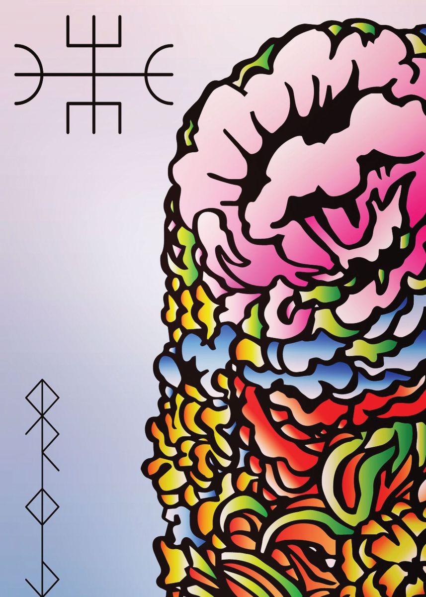 'Ancient Peace' Poster by Yves Kline | Displate