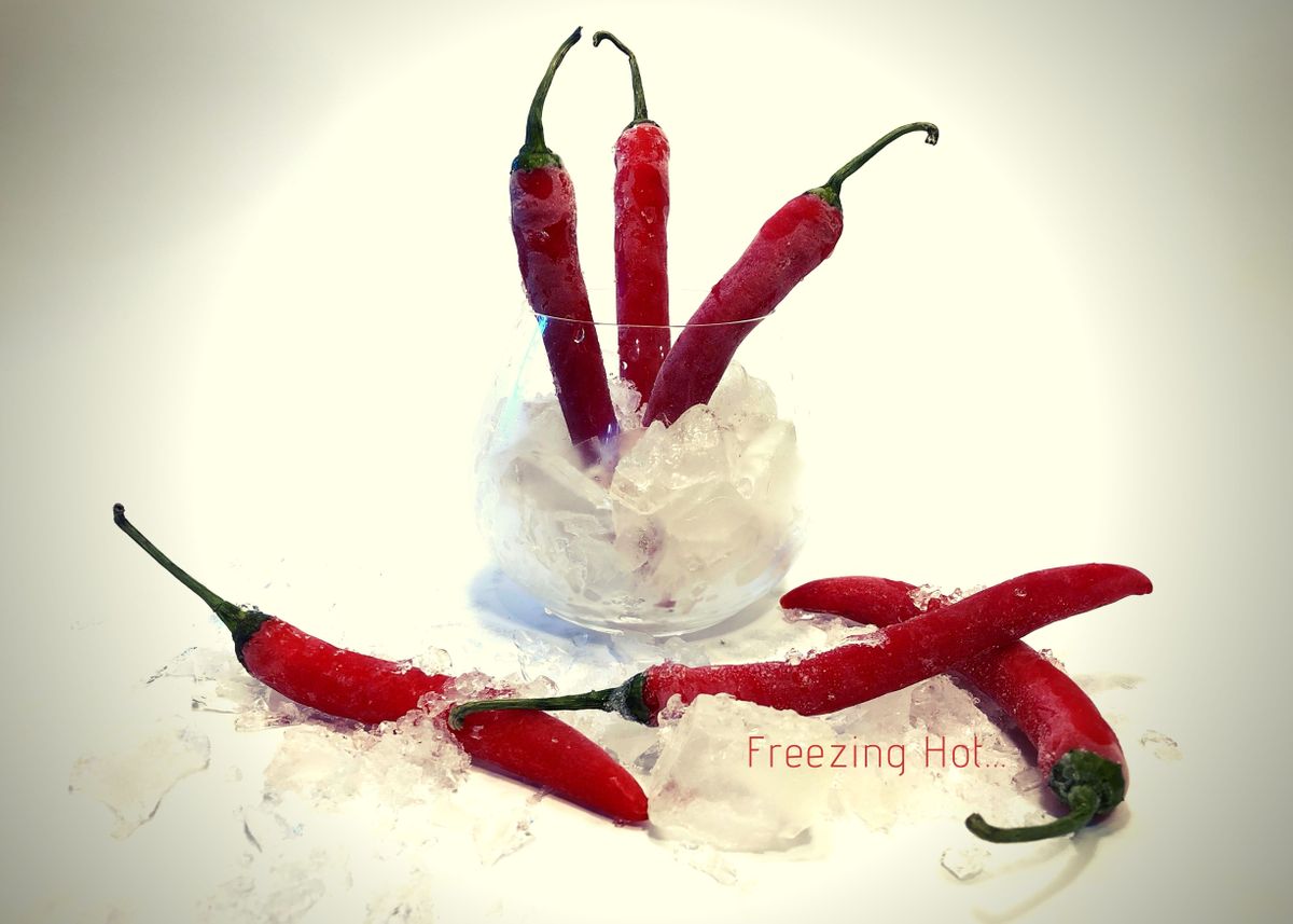 'Freezing Hot' Poster by C-Kate | Displate