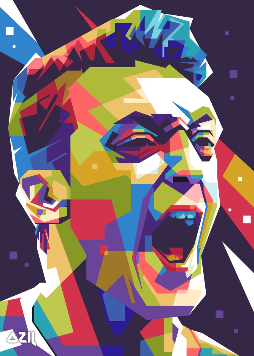 'MESUT OZIL WPAP' Poster by Paradox Studio | Displate