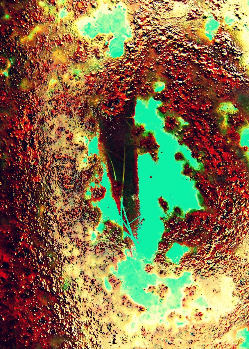 'Abstract Rust 3' Poster, picture, metal print, paint by Steve Clement ...