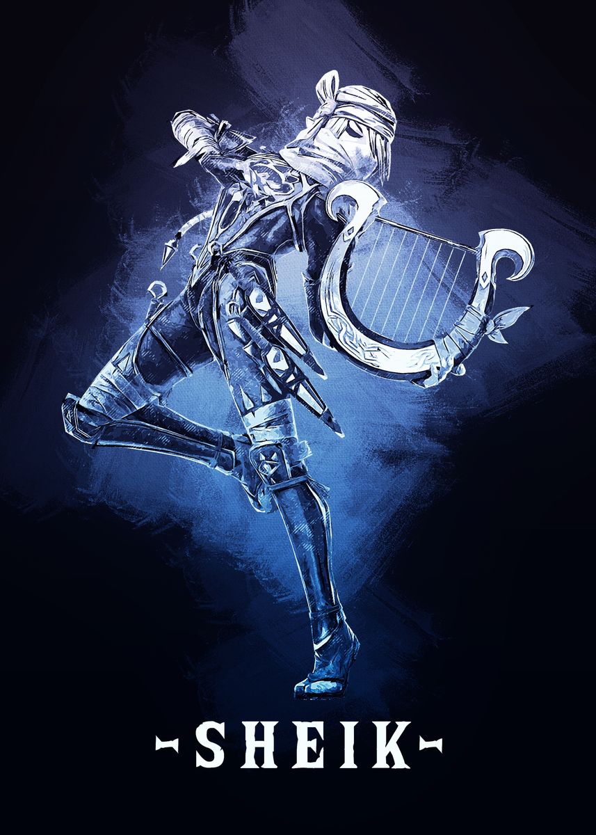 'Sheik' Poster, picture, metal print, paint by danaydal | Displate