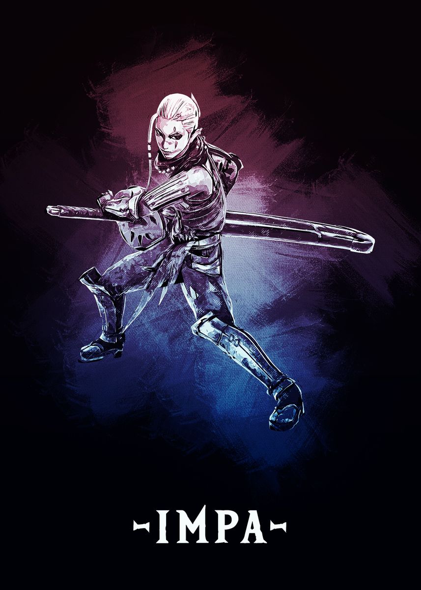 'Impa' Poster, picture, metal print, paint by danaydal | Displate