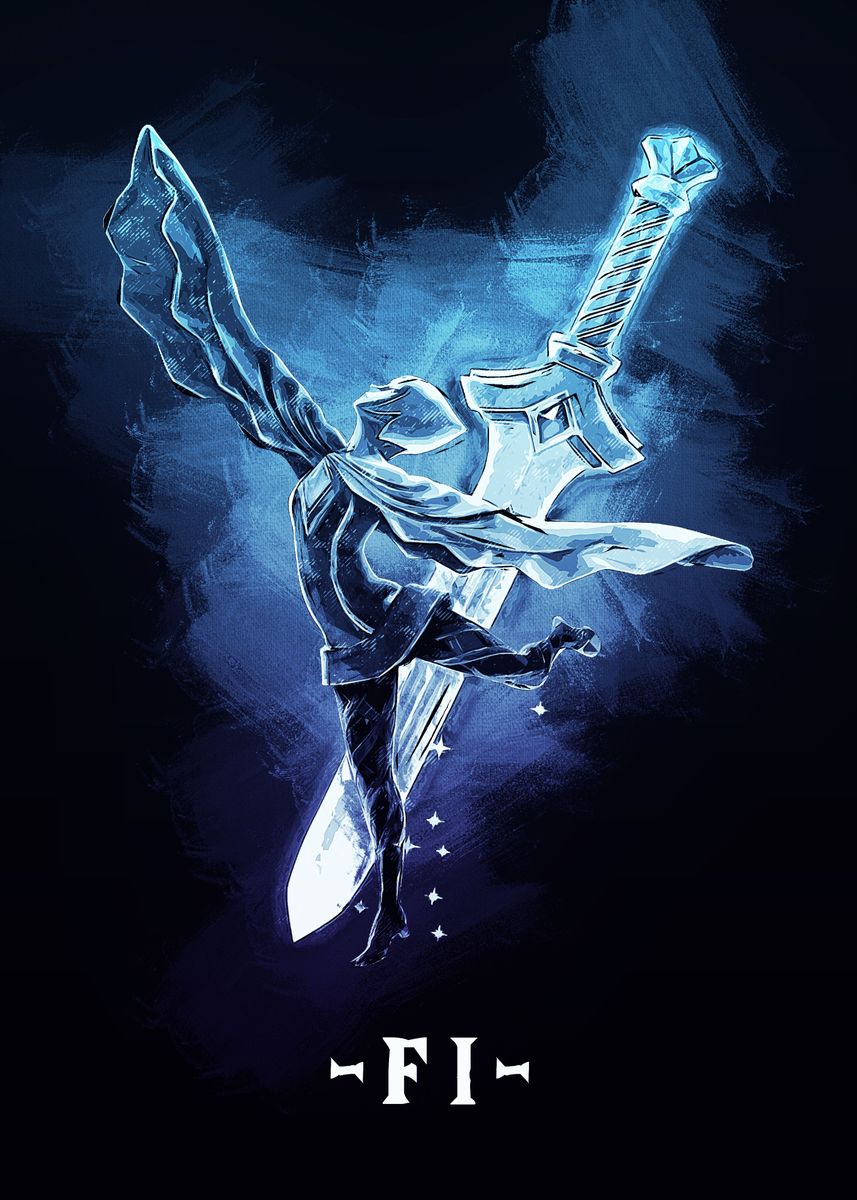 'Fi' Poster, picture, metal print, paint by danaydal | Displate