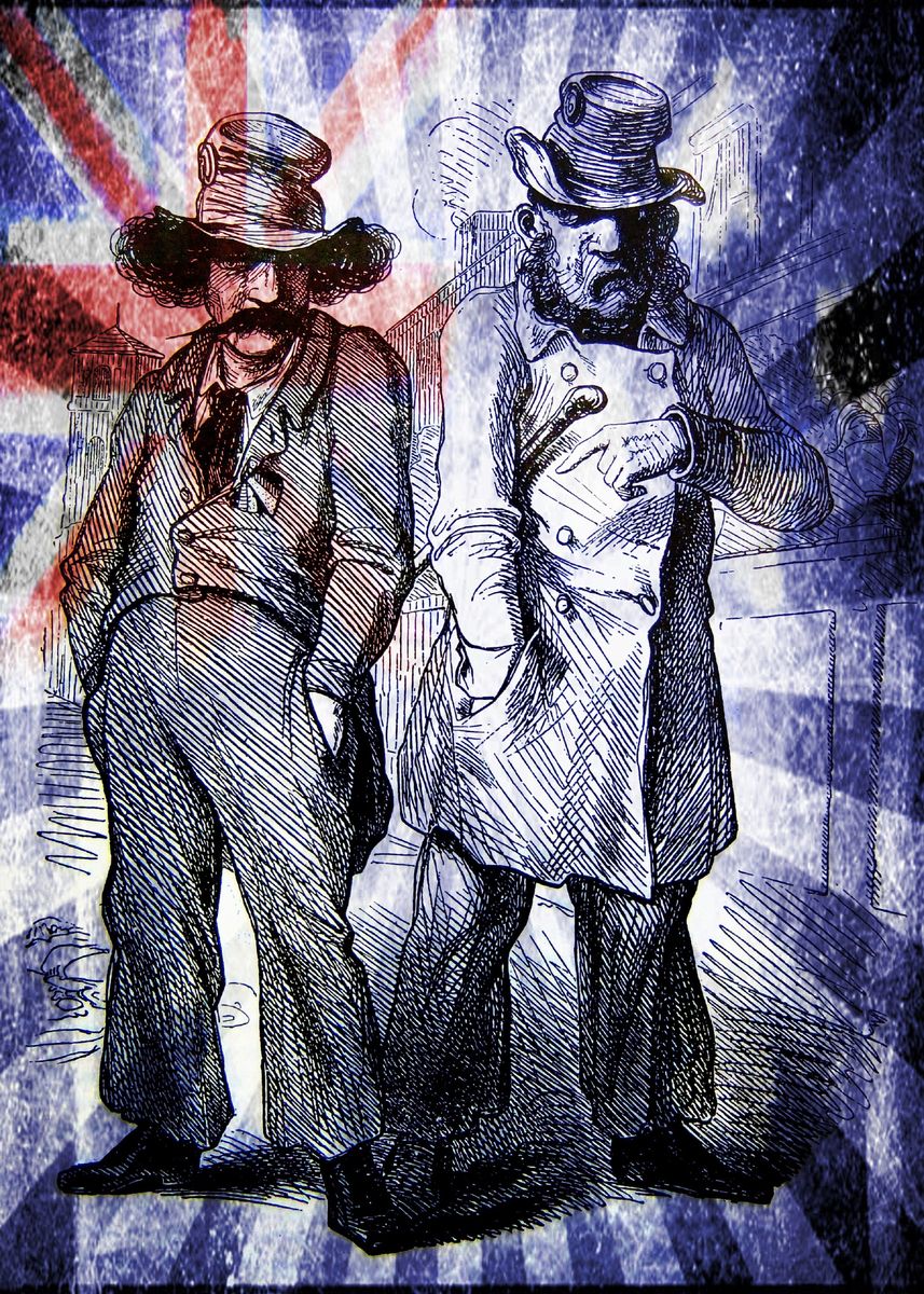 'Olden Days 1' Poster by Steve Clement-Large | Displate