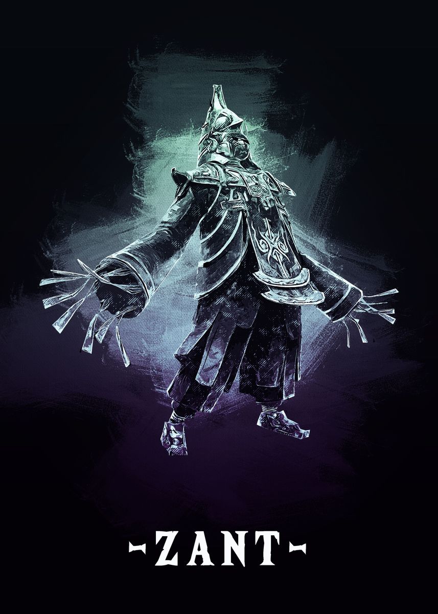 'Zant' Poster, picture, metal print, paint by danaydal | Displate