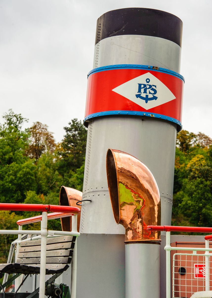 'Steamboat Chimney' Poster, picture, metal print, paint by Charel ...