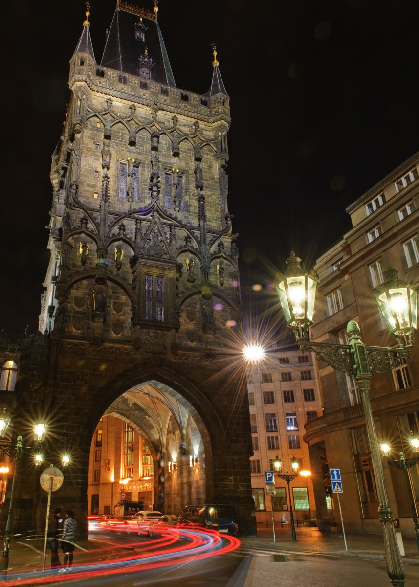 'Powder Tower' Poster by Charel Schreuder | Displate