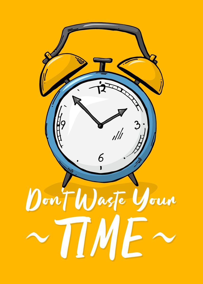 'Alarm clock' Poster, picture, metal print, paint by Chairul Maarif ...