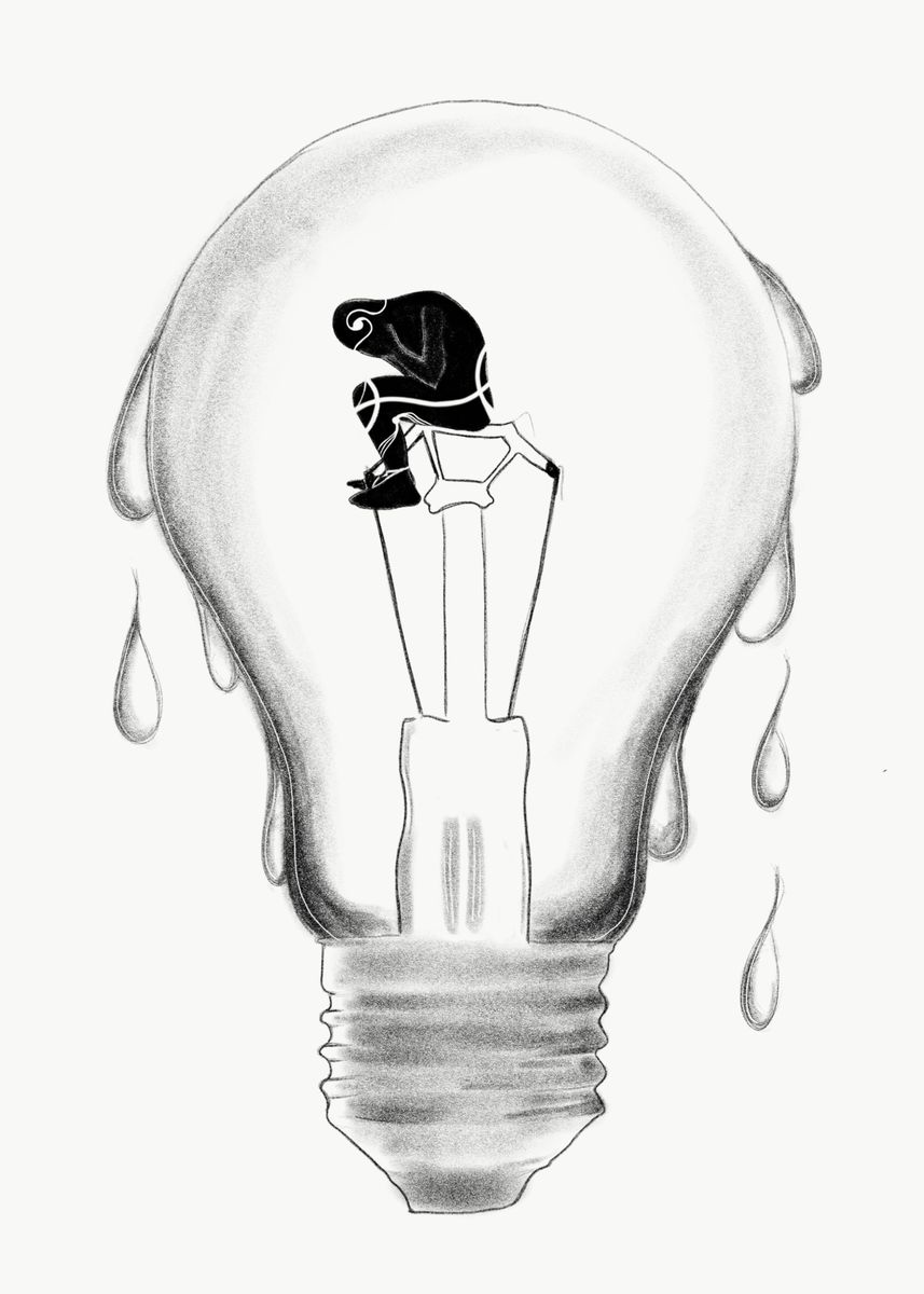 'Delusions' Poster by Badri | Displate