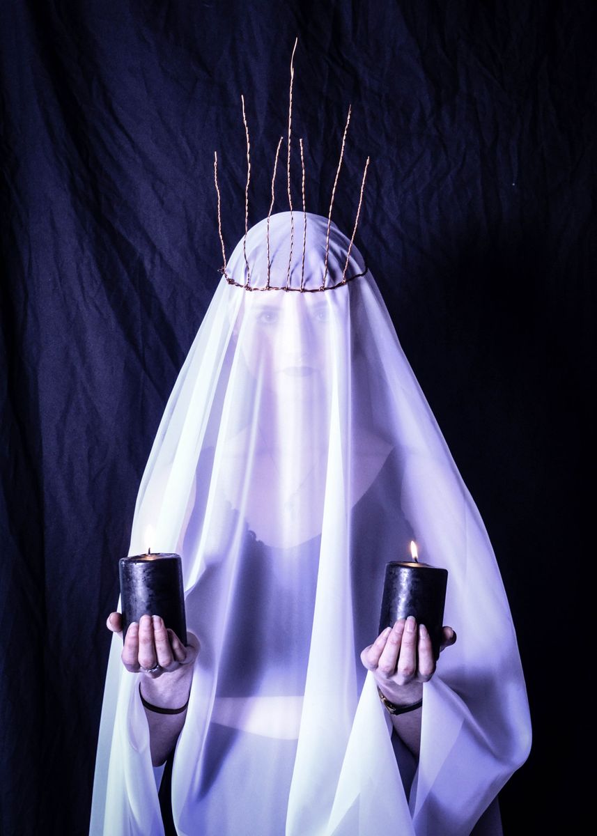 'The Veil of Death' Poster, picture, metal print, paint by Jedd Cabreza ...
