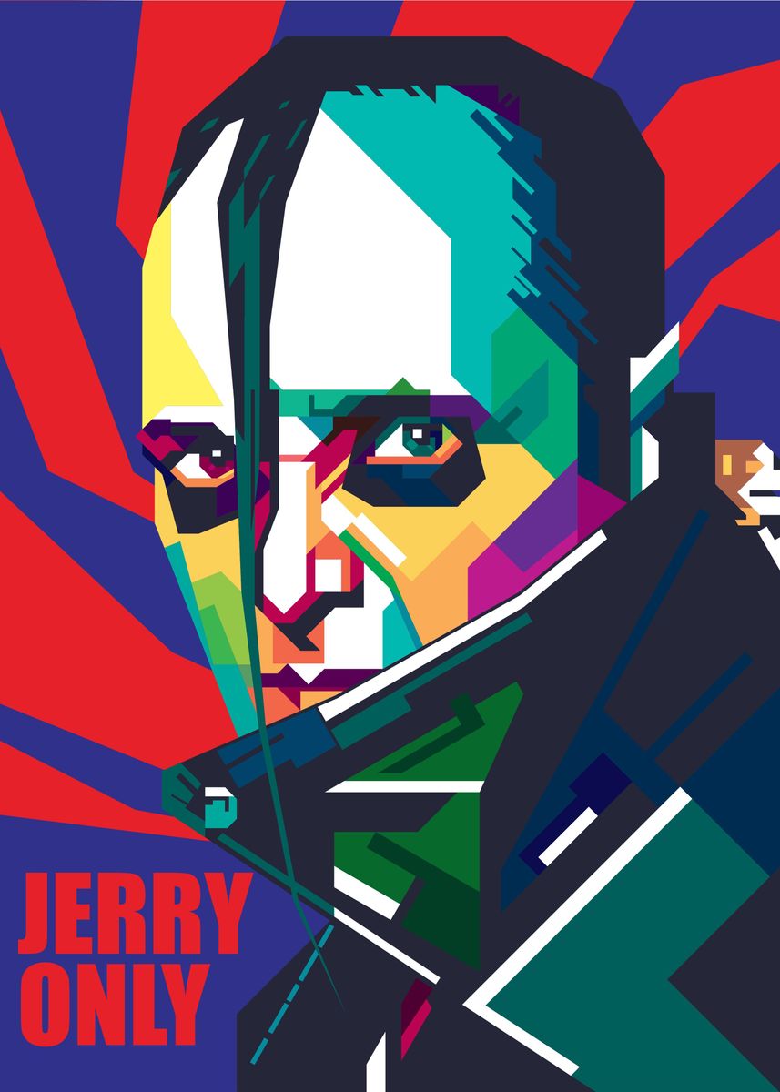 'Jerry Only' Poster, picture, metal print, paint by Barnawi Madjiani ...