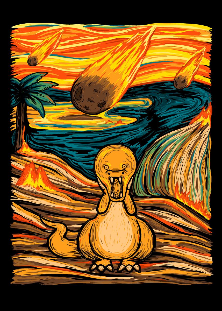 'The Roar' Poster, picture, metal print, paint by Rafael Jurado ...