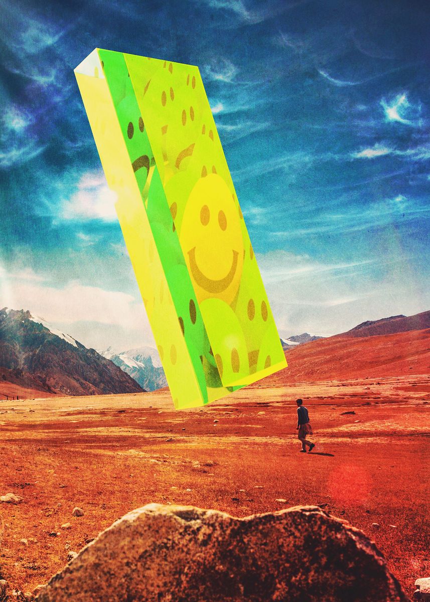 'Contained Emotions' Poster, picture, metal print, paint by seam less ...