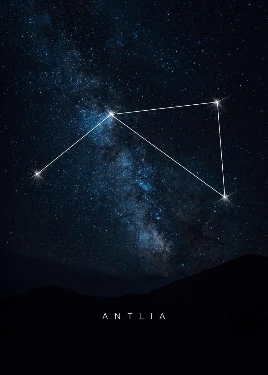 'Antlia ' Poster, picture, metal print, paint by Xavier Vieira | Displate