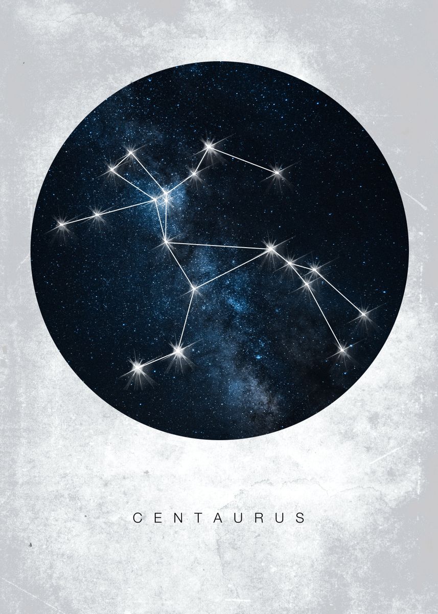 'Centaurus' Poster, picture, metal print, paint by Xavier Vieira | Displate