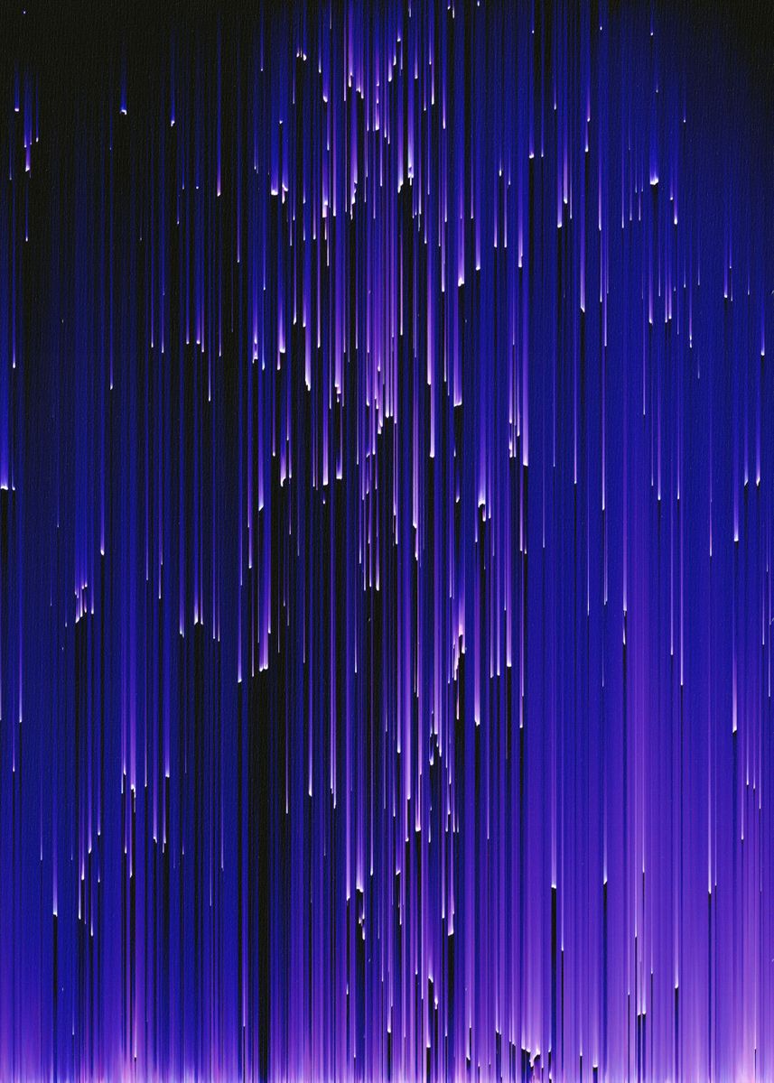 'Meteor Shower' Poster, picture, metal print, paint by Cosmo 18 | Displate