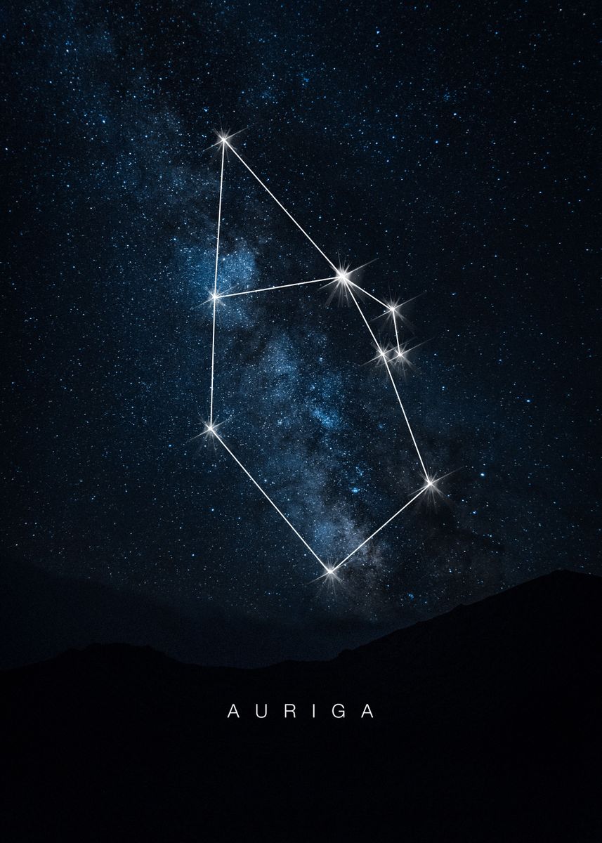 'Auriga' Poster, picture, metal print, paint by Xavier Vieira | Displate