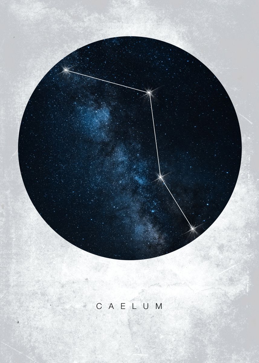 'Caelum' Poster, picture, metal print, paint by Xavier Vieira | Displate