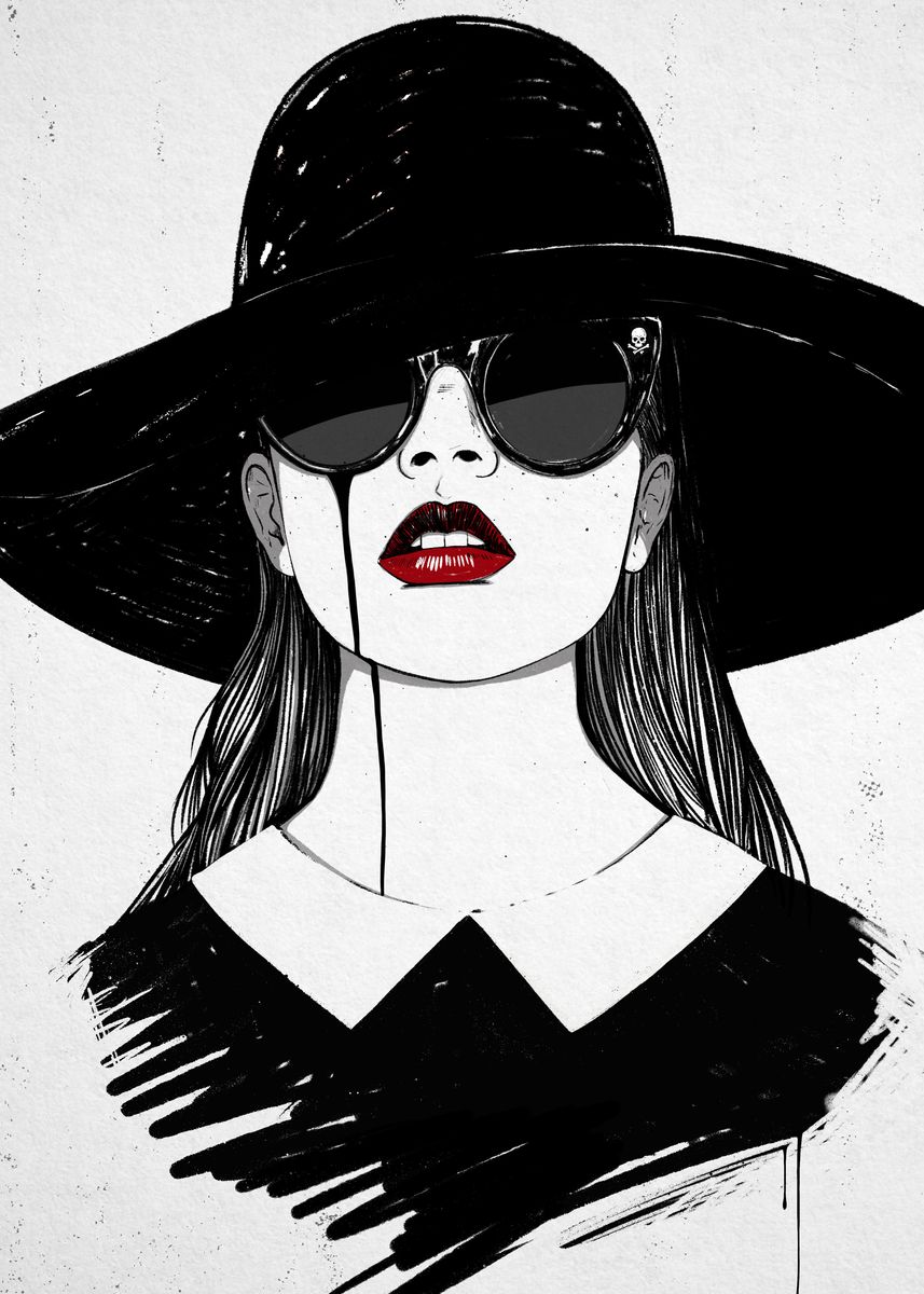 'Isabelle' Poster, picture, metal print, paint by Stephan Parylak ...