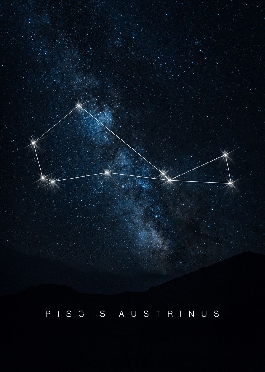'Piscis Austrinus' Poster by Xavier Vieira | Displate