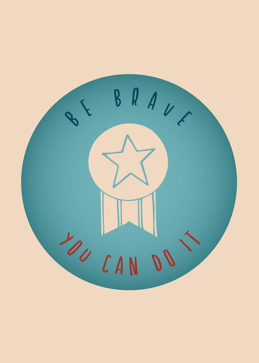 'Medal Brave 4' Poster by Maricris M | Displate