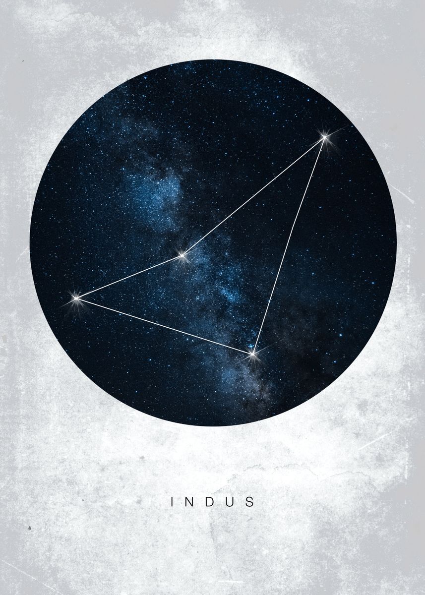 'Indus' Poster, picture, metal print, paint by Xavier Vieira | Displate