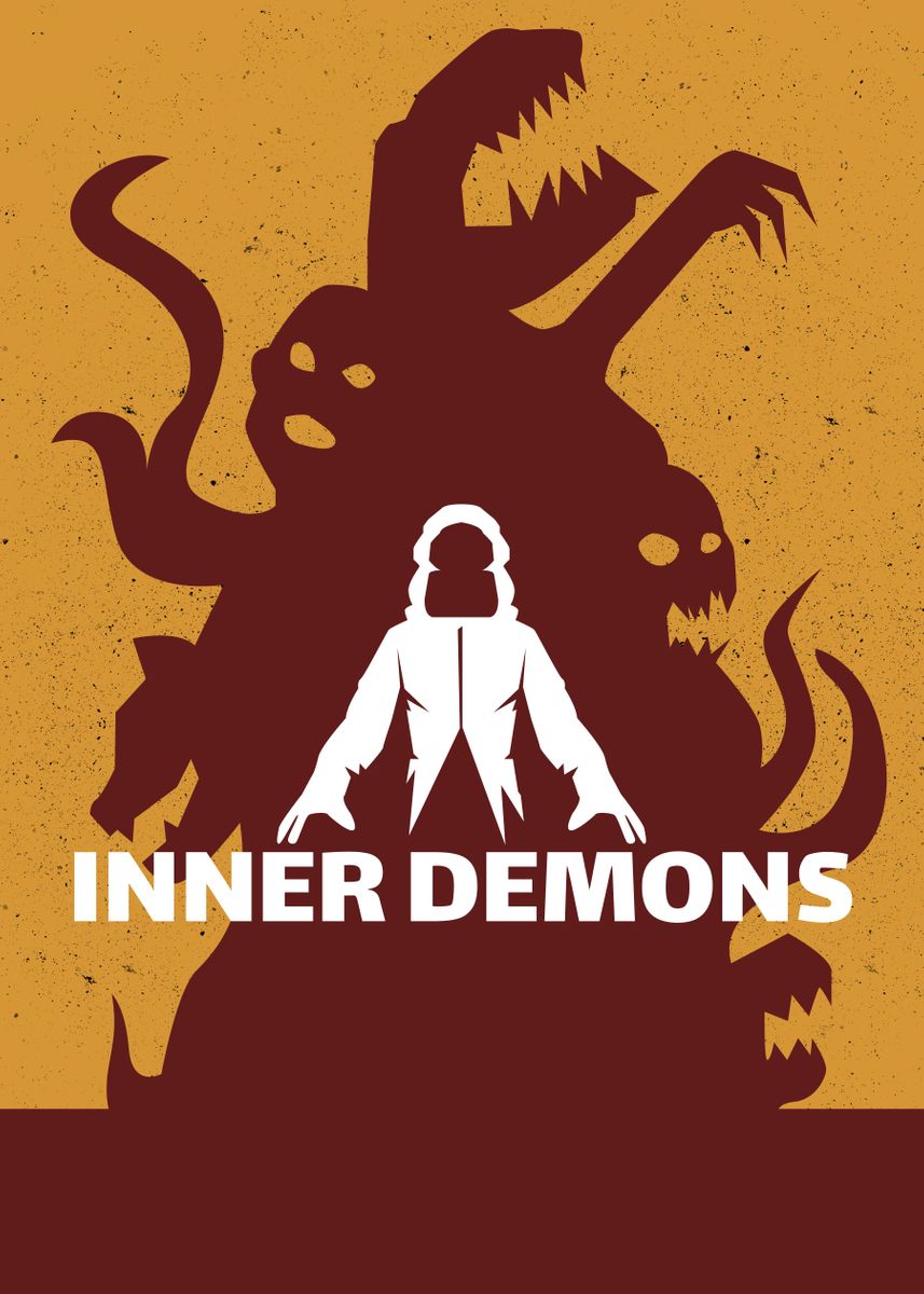 'Inner Demons ' Poster by Tony dee | Displate