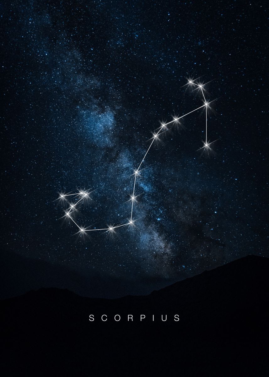 'Scorpius' Poster, picture, metal print, paint by Xavier Vieira | Displate