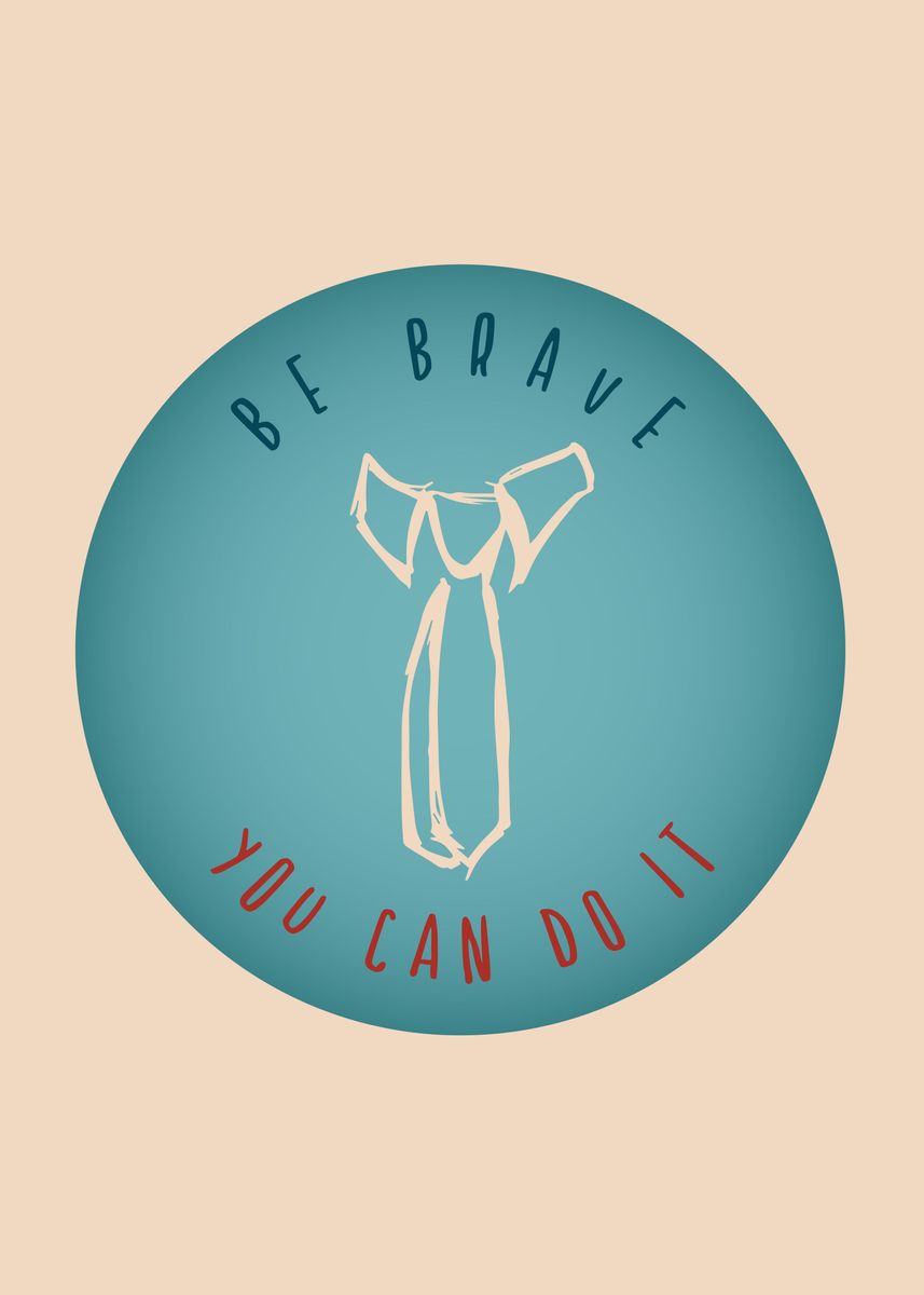 'Vintage Brave Man 16' Poster, picture, metal print, paint by Maricris ...