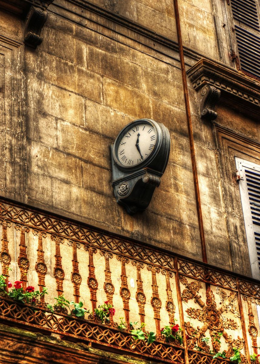 'French Horology Shop' Poster, picture, metal print, paint by Jan Carr ...