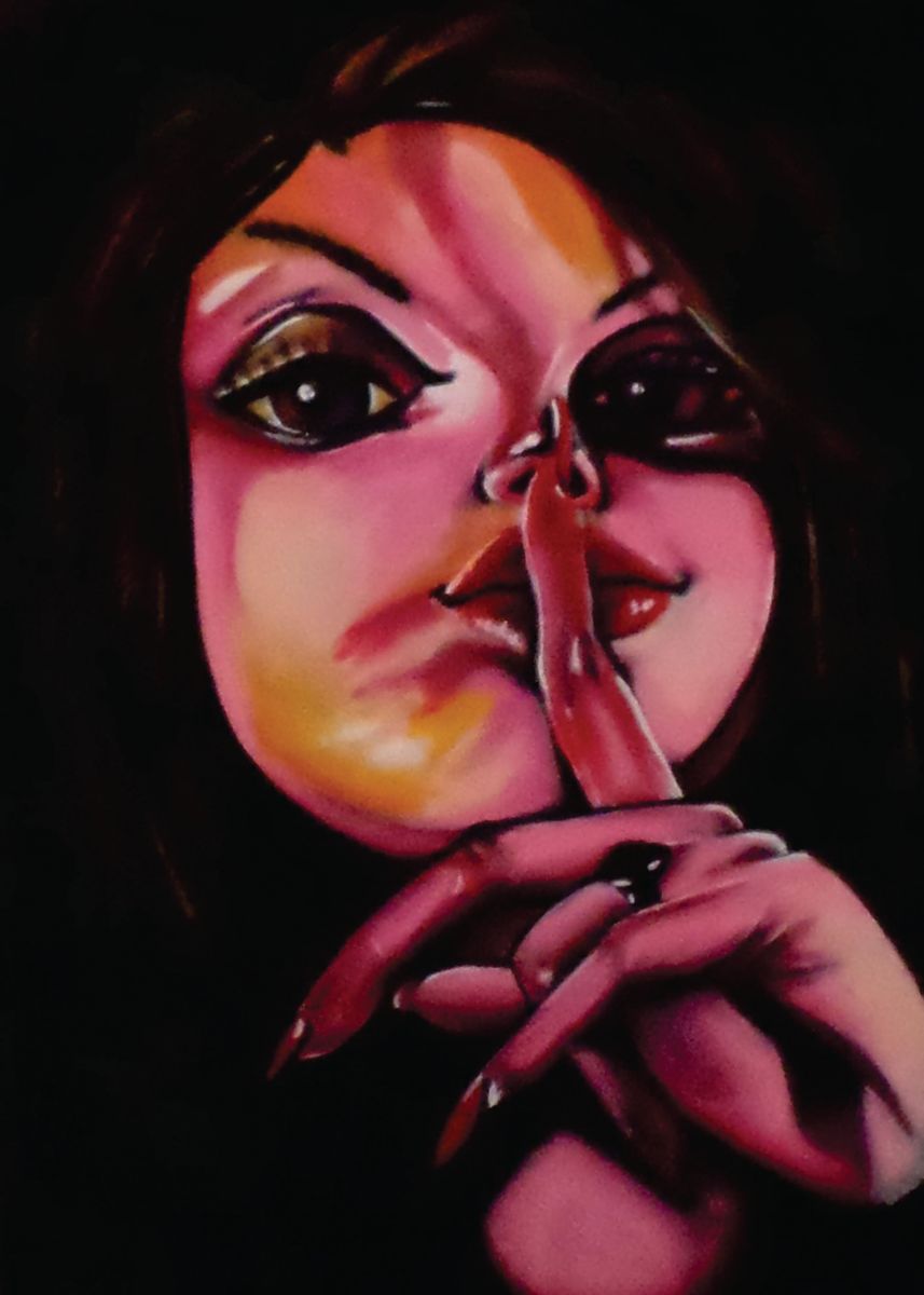 'SHHH' Poster by Steve Meyerholz | Displate