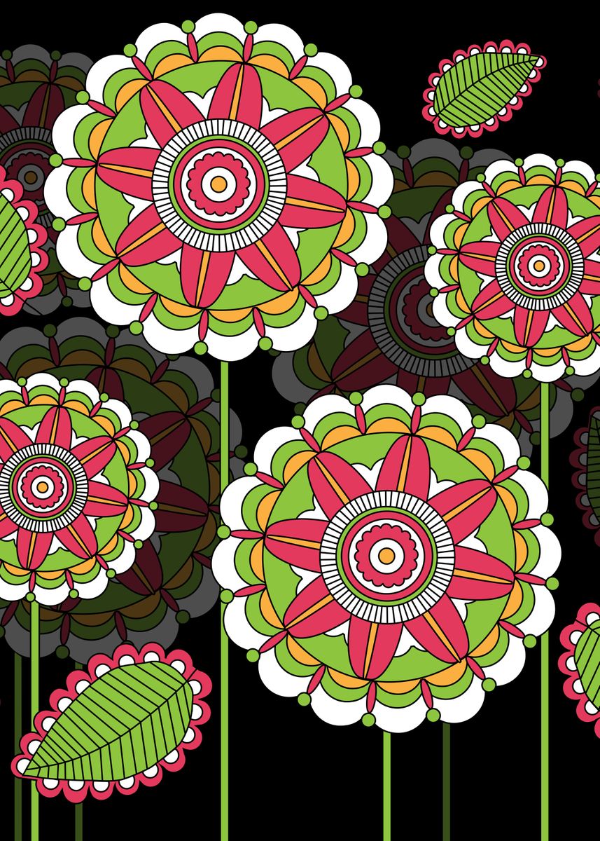 'Shade' Poster, picture, metal print, paint by Shelly Bremmer | Displate