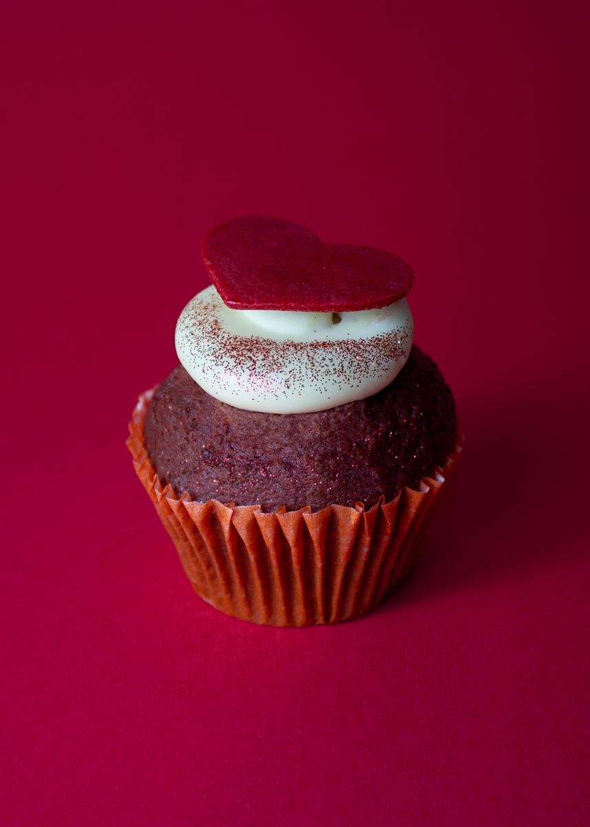 'Red Velvet CupCake' Poster, picture, metal print, paint by Alina ...