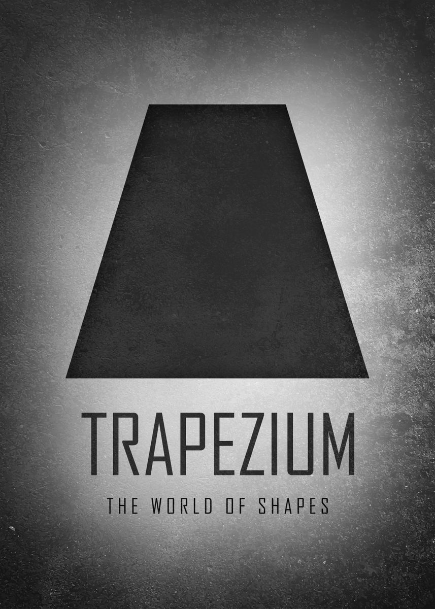 'Trapezium White' Poster by BB Design | Displate