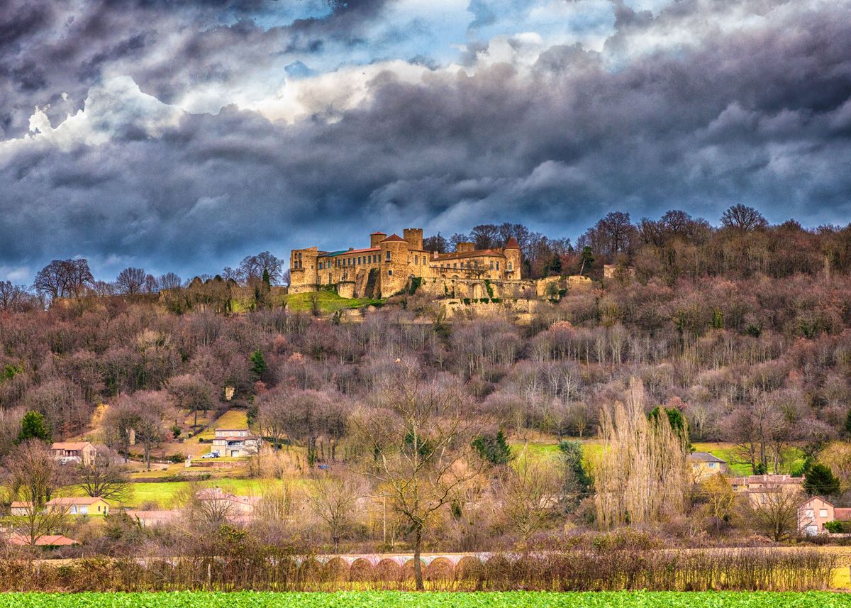 'Le Chateau de Ravel' Poster by Frederic MENSE | Displate