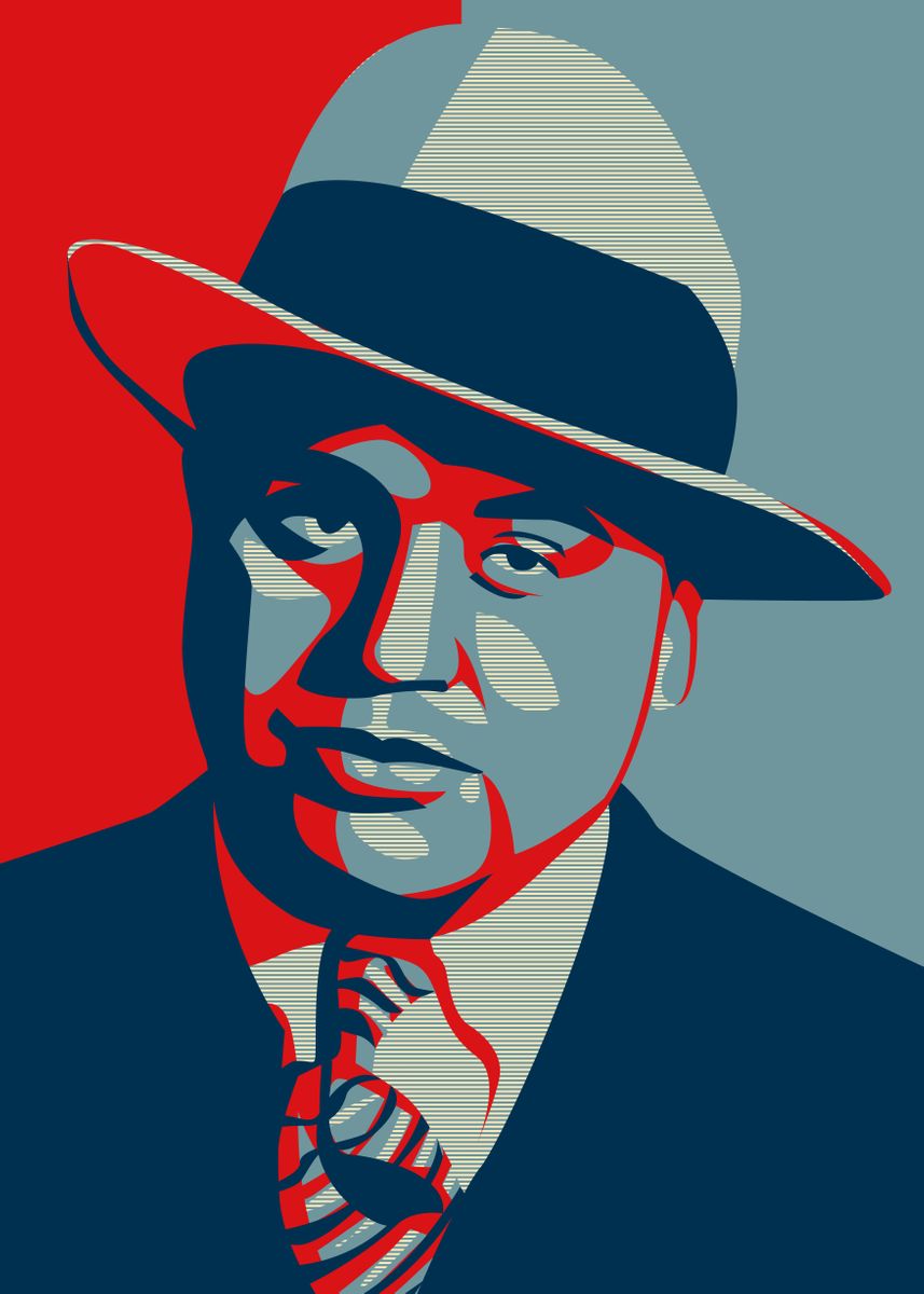'al Capone hope style' Poster by Roseed Abbas | Displate