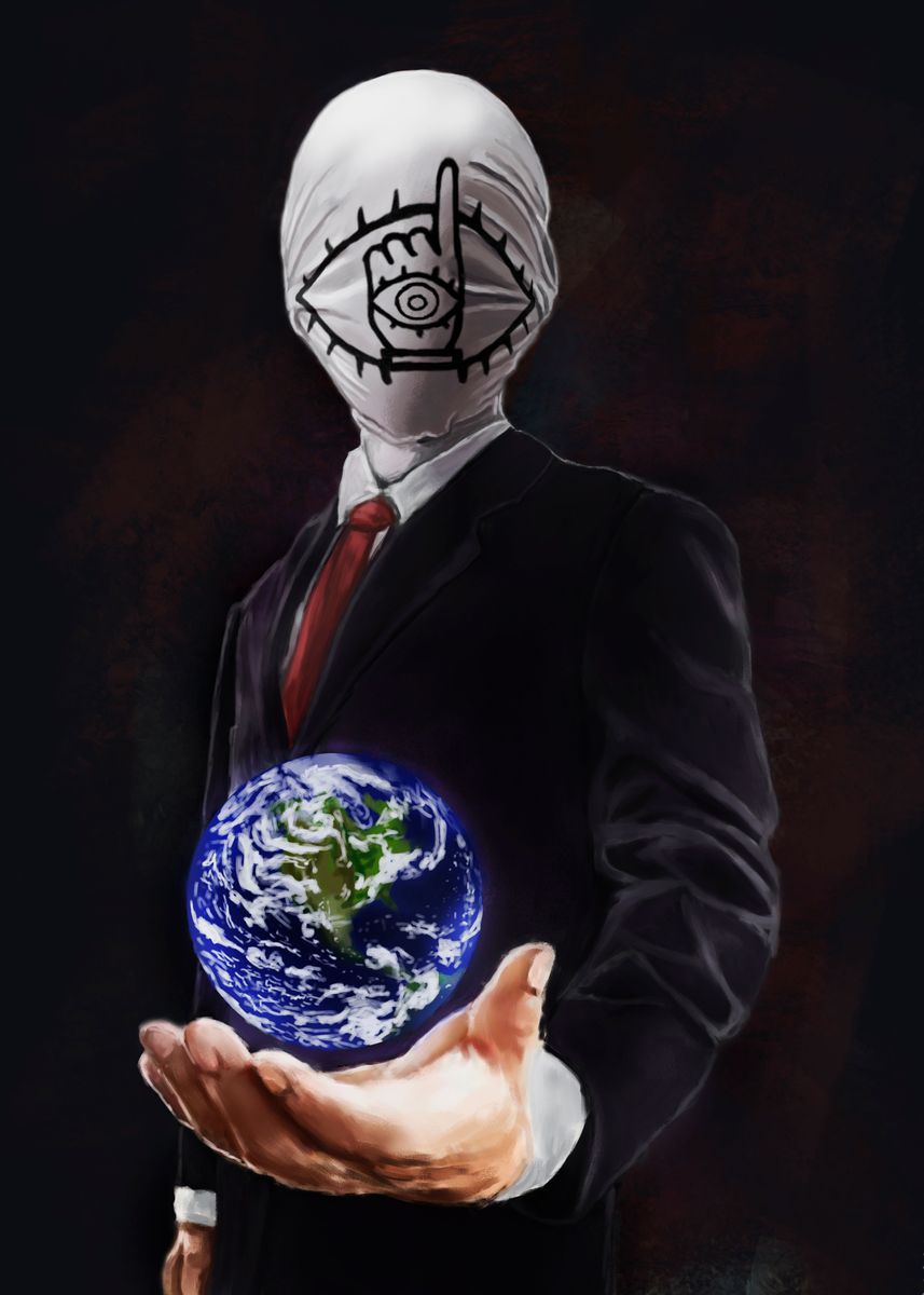 'Tomodachi' Poster, picture, metal print, paint by Arthur Mendes | Displate