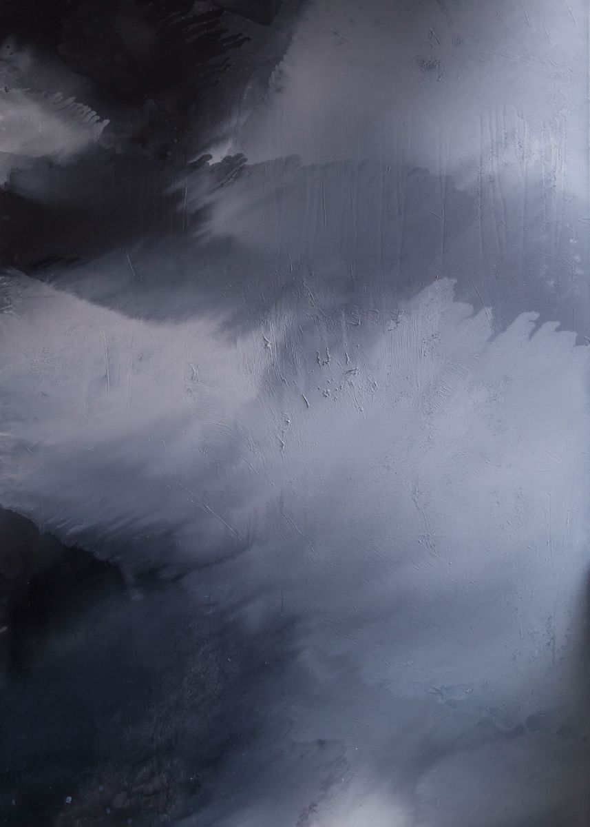 'Abstract space painting' Poster by Mihai | Displate