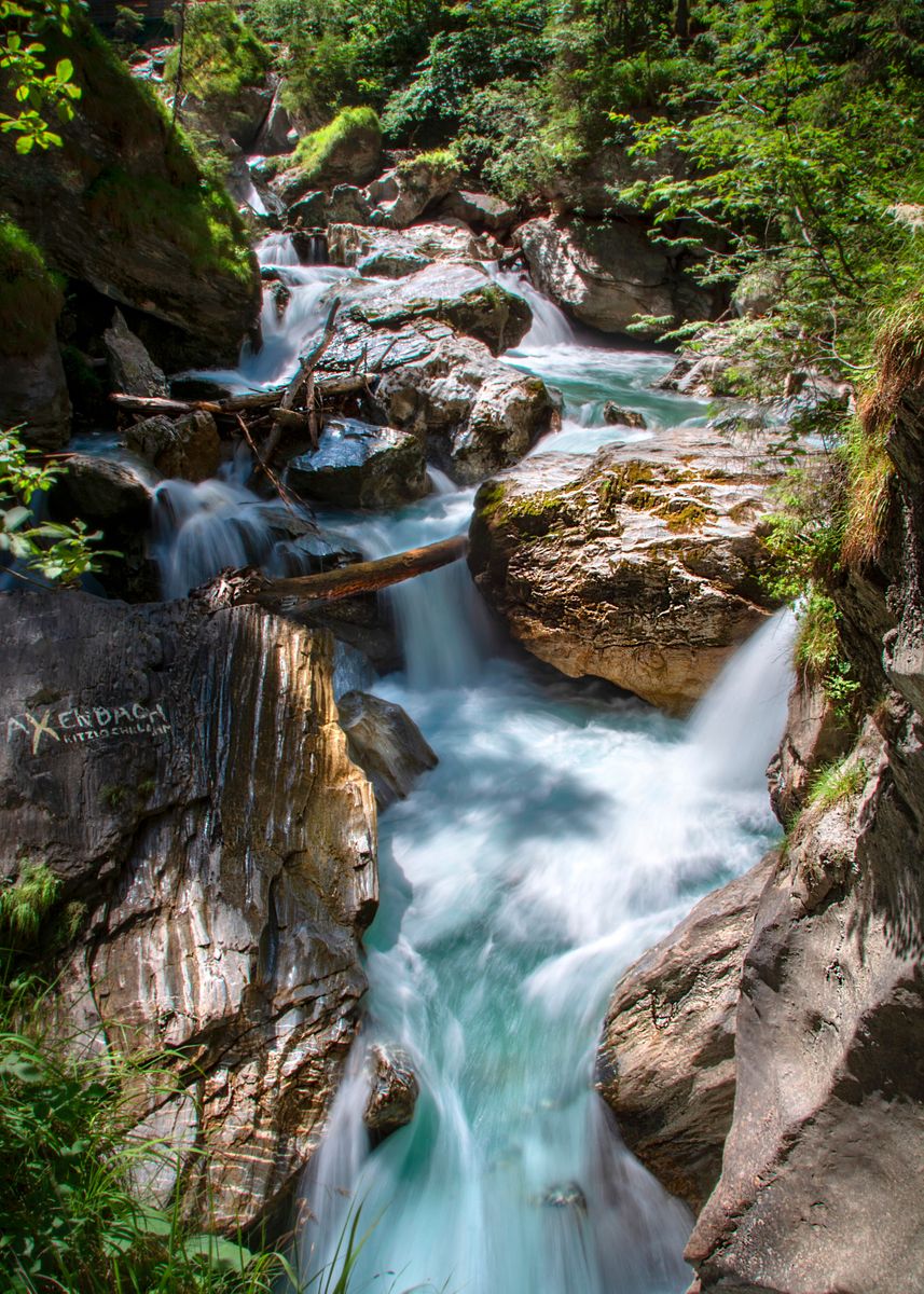 'wild waters' Poster, picture, metal print, paint by alex neumayer ...