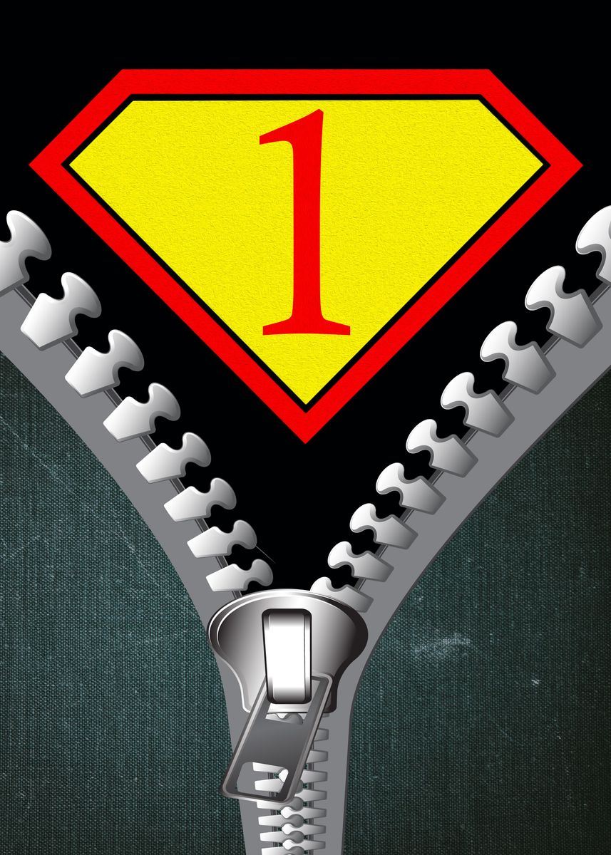 'Lucky Number' Poster, picture, metal print, paint by Mobilunik | Displate