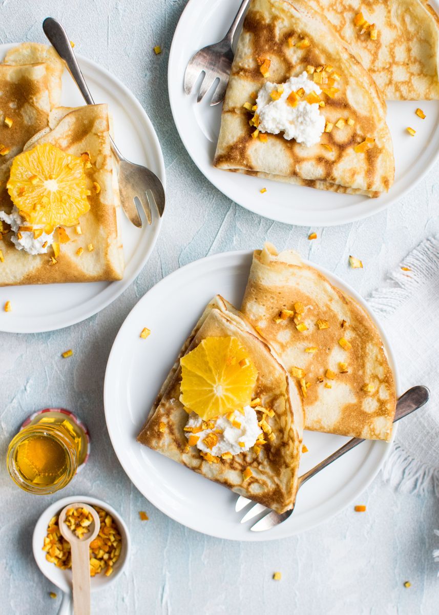 'Crepes' Poster, picture, metal print, paint by E P | Displate