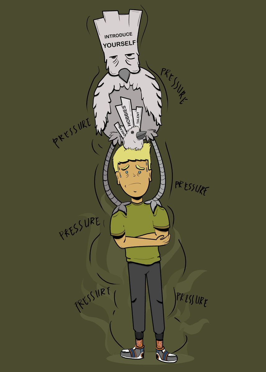 'Introduce Yourself' Poster, picture, metal print, paint by Rey | Displate