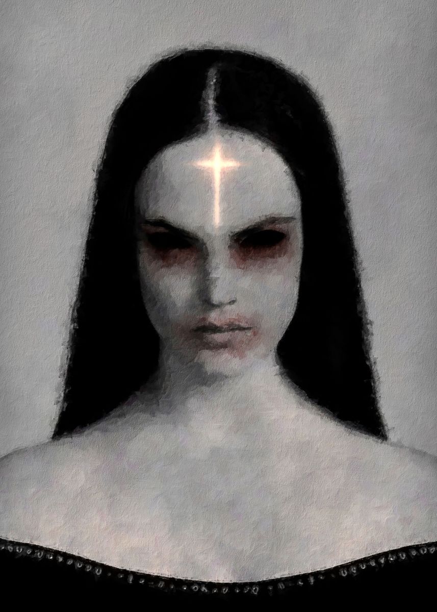 'Witches cross' Poster by happyantsstudio | Displate