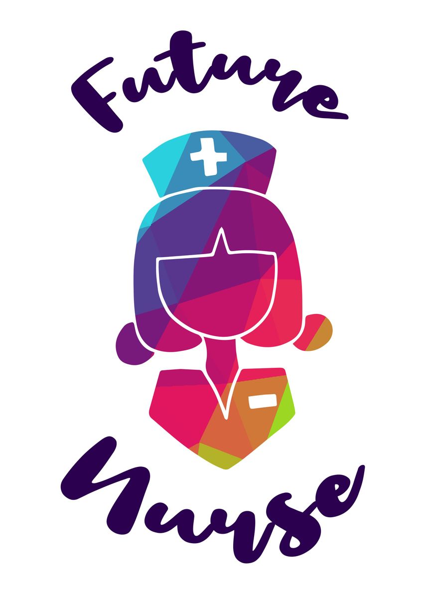'Future Nurse 12' Poster, picture, metal print, paint by Maricris M ...