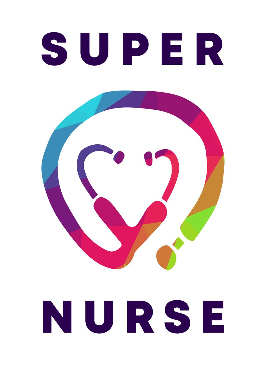 'Super Nurse 14' Poster by Maricris M | Displate