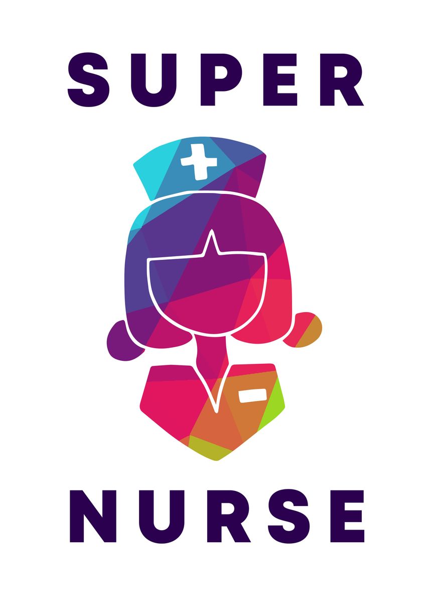 'Super Nurse 17' Poster by Maricris M | Displate