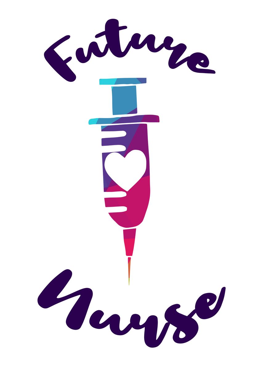 'Future Nurse 13' Poster, picture, metal print, paint by Maricris M ...