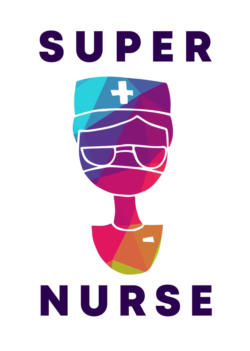'Super Nurse 9' Poster by Maricris M | Displate