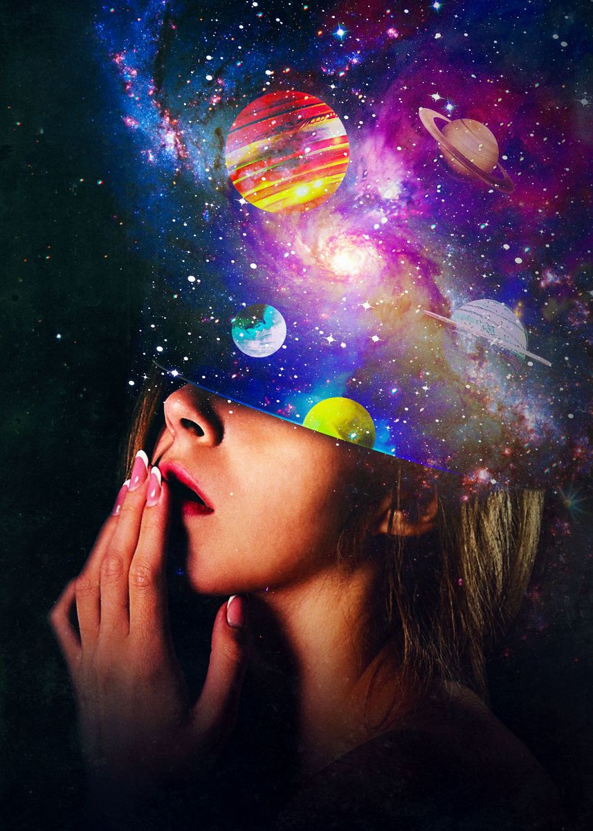 'The Thinker' Poster by seam less | Displate